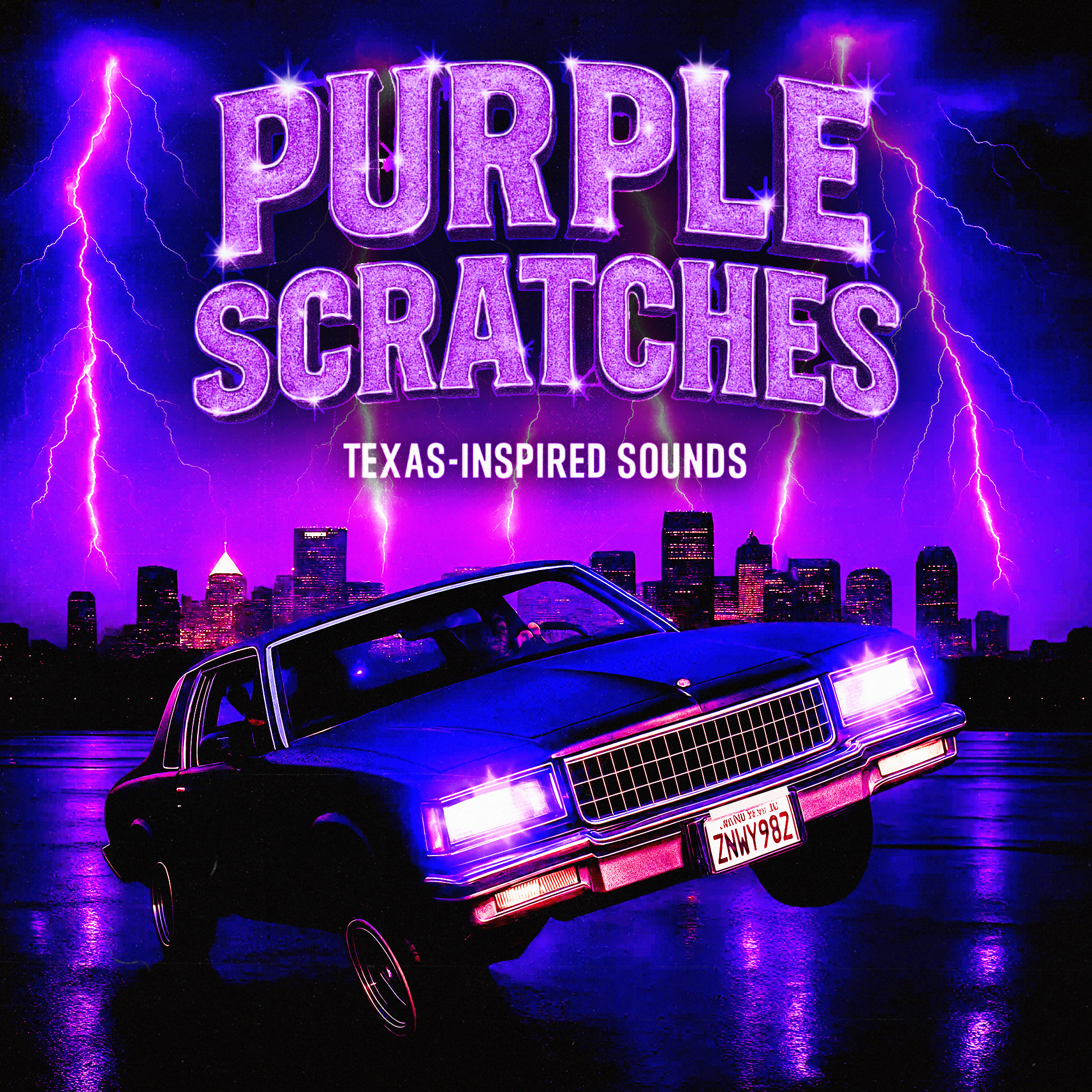 Purple Scratches